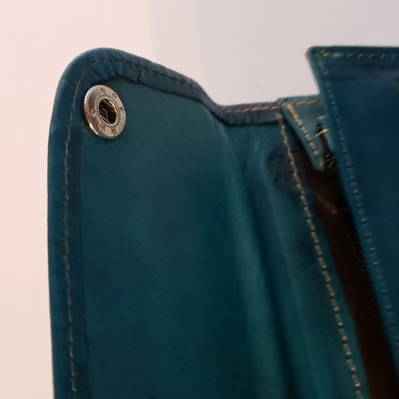 unknown | Bags | Compact Turquoise Wallet With Beautiful Texture | Poshmark